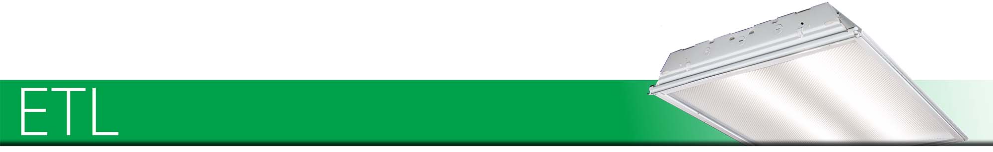 ETL - LED Lensed Recessed Troffer from LumenFocus